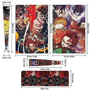 Skins for PS5 Digital Edition Stickers,Playstation 5 Console and Controller Vinyl Anime Cover,Compatible with Playstation 5