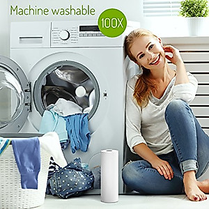 Bambaw Reusable Paper Towels | Eco Friendly Paper Towels | Reusable Paper Towels Washable Roll | Bamboo Paper Towels | Strong & Thick Bamboo Kitchen Paper Towels | Soft On Skin, Quick Dry | 20 Wipes