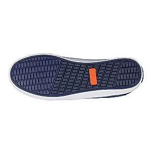 Lugz Men's Flip Sneaker, Navy/White, 10.5