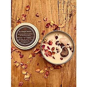 Intention Candle, Love and Energy Balance, Gemstones - Soy Candles for Prosperity, Ritual and Meditation. Explore now!