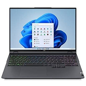 Lenovo Legion 5 Pro 16" 165Hz QHD IPS NVIDIA G-SYNC 500 nits Gaming Laptop AMD Ryzen 7-5800H 16GB RAM 512GB SSD RTX 3060 6GB GDDR6 TGP 130W