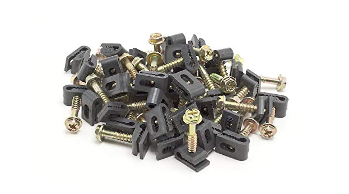 THE CIMPLE CO Mini Wire Cable Clips – 100 Pack