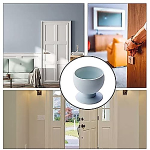 AiDuoWuYiP 2 Pcs Door Handle Protectors Soft Kids Safety Door Knobs Reusable Door Handle Covers for Hotel Bedroom Office Home Wall Protector