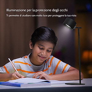 Koopala LED Table Lamps, Rechargeable LED Desk lamp with Magnetic, Cordless Desk Lights with USB Charging Port, 3 Brightness Levels Eye-Caring Reading Lamp Removable Wall Lamp for Home Office Study