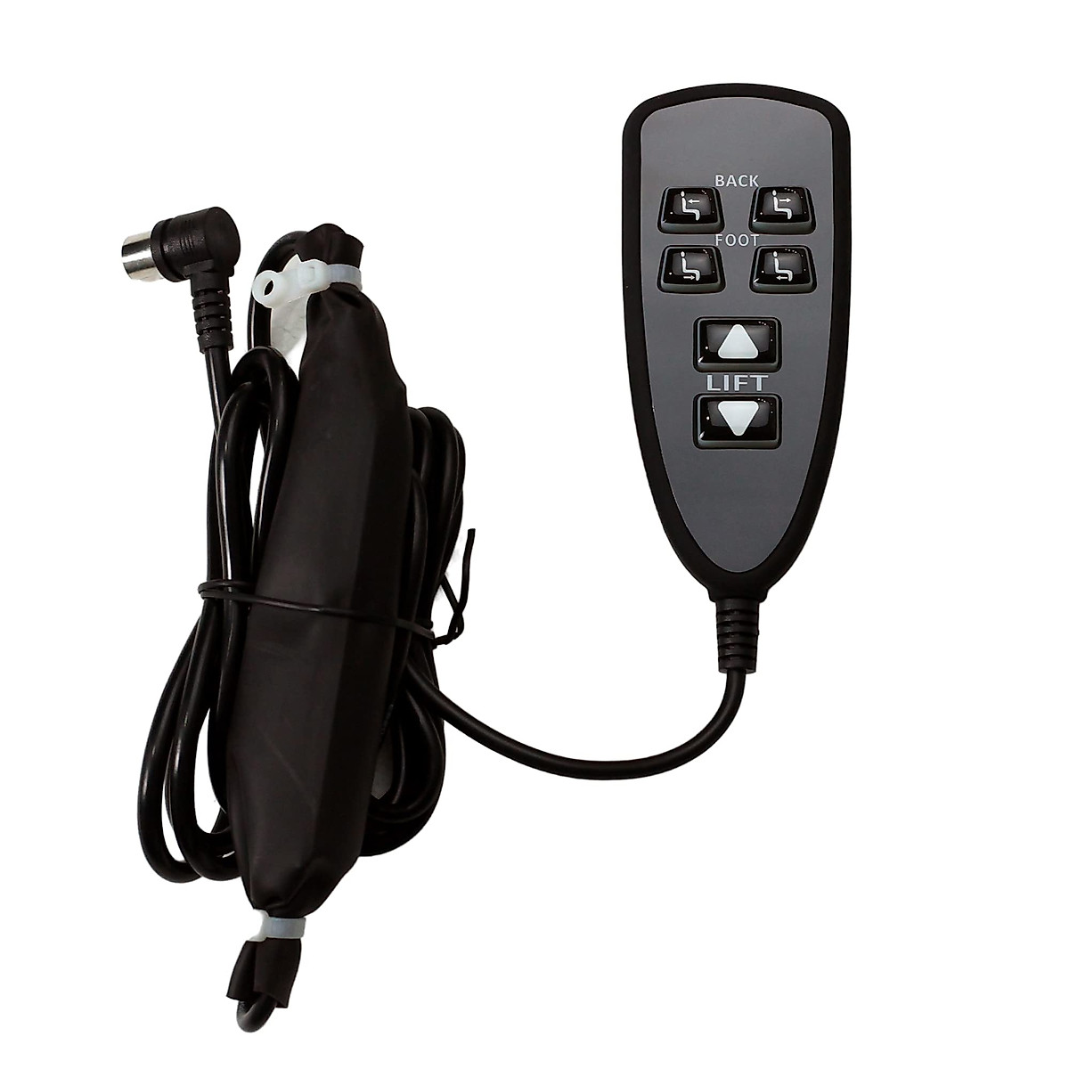 Uetmulik Power Recliner Lift Chair Raffel Systems 6 Button 5 Pin Hand Control Remote Model HC R2B 04 Replacement