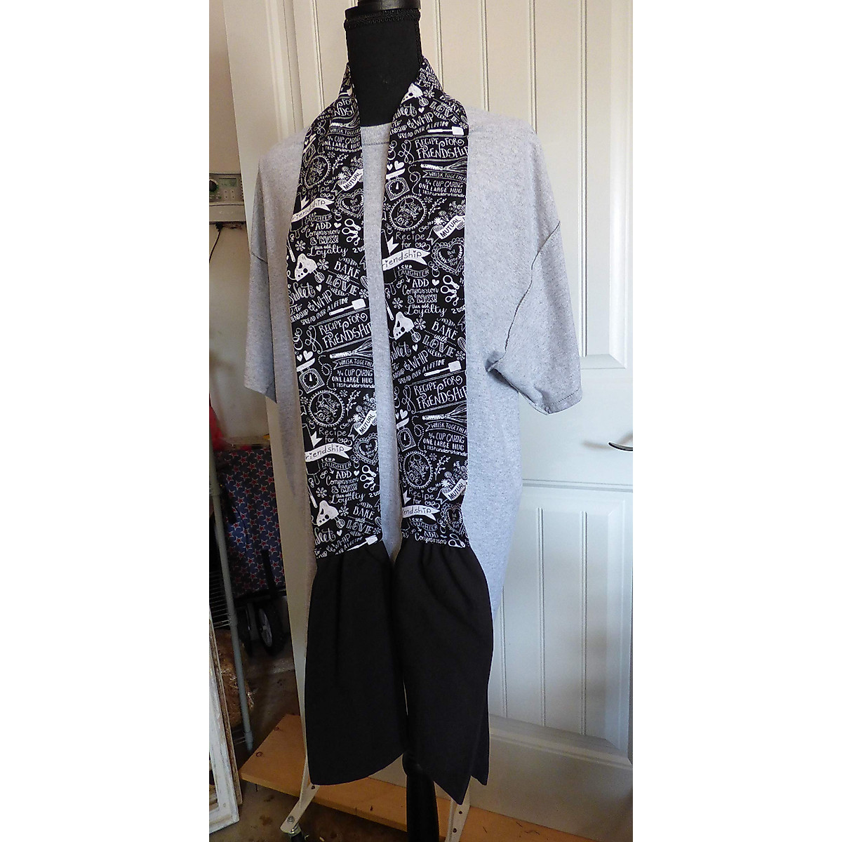 Friendship Kitchen Boa, Neck Apron, Kitchen Neck Scarf, Neck Towel, Kitchen Scarf, Baker’s Boa, Chef’s Towel, Cooking Towel, Grilling Towel, Gifts under $25