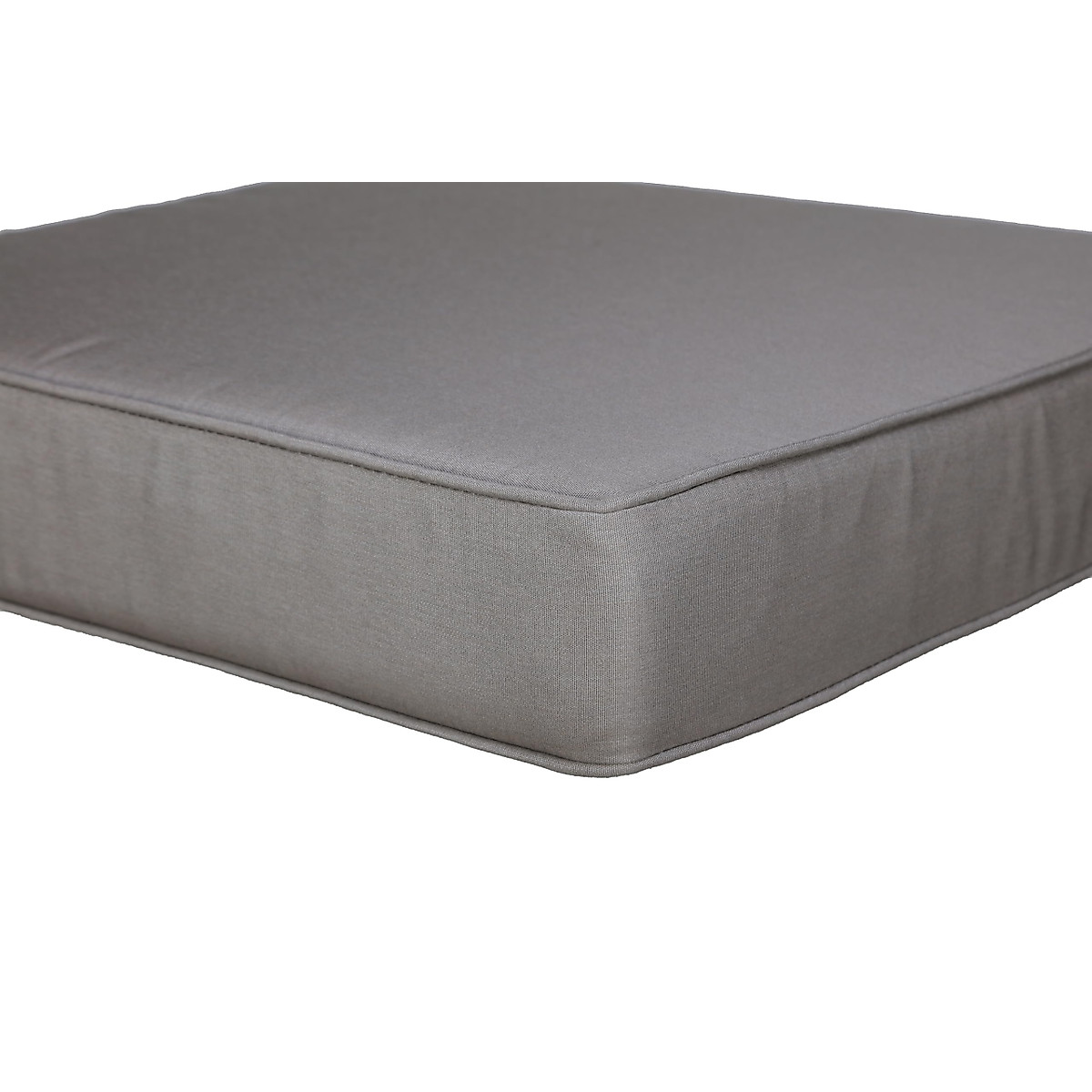 UIXE Outdoor Deep Seat Cushion Set with Sunbrella Slipcovers, Patio Furniture Cushions & Back Pad, Water-Resistant Outdoor Cushion Covers Backyard Sectional Sofa Cushions for Bistro Chair - Coffee