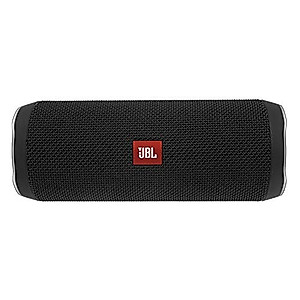 JBL Flip 4 Waterproof Portable Bluetooth Speaker (Black) (Renewed)