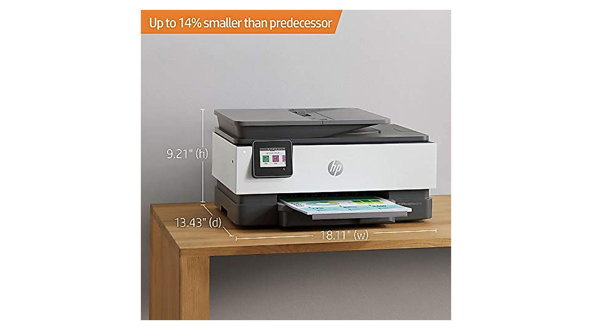 HP OfficeJet Pro 8035 All-in-One Wireless Printer + 8 Months Ink