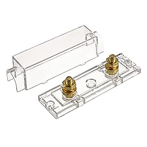 BOJACK Clear Shell ANL Fuse Holder for Audio and Video System（Pack of 2 Pcs ）