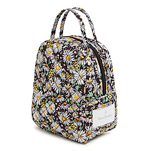 Vera Bradley Iconic Lunch Bunch, Signature Cotton, Daisies White