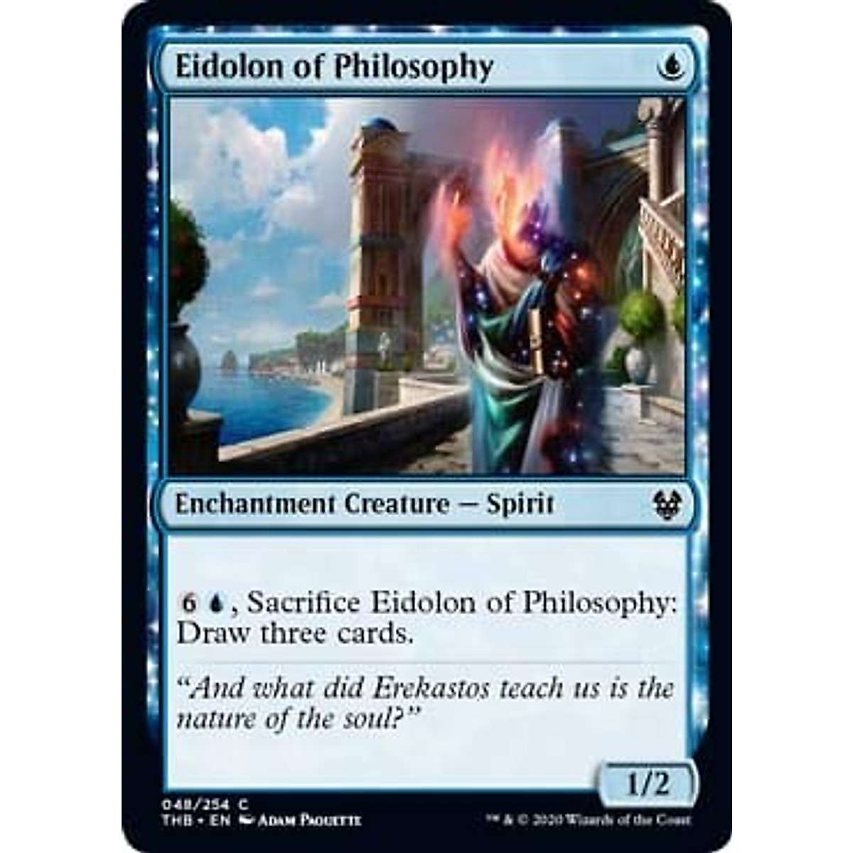 Magic: The Gathering - Eidolon of Philosophy - Foil - Theros Beyond Death
