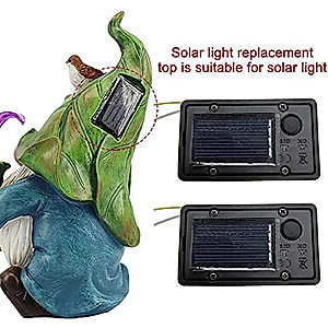 NF 2pcs Replacement Battery Storage Boxes for Outdoor Garden Lawn Square Solar LED Light with Waterproof OnOff Switch Home Solar Lamp Hanging Lantern Led Accessories