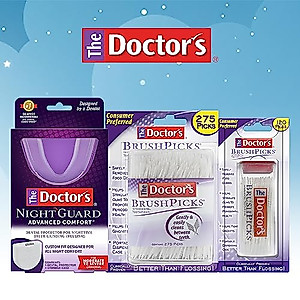The Doctor's BrushPicks Interdental Toothpicks, 275 Picks