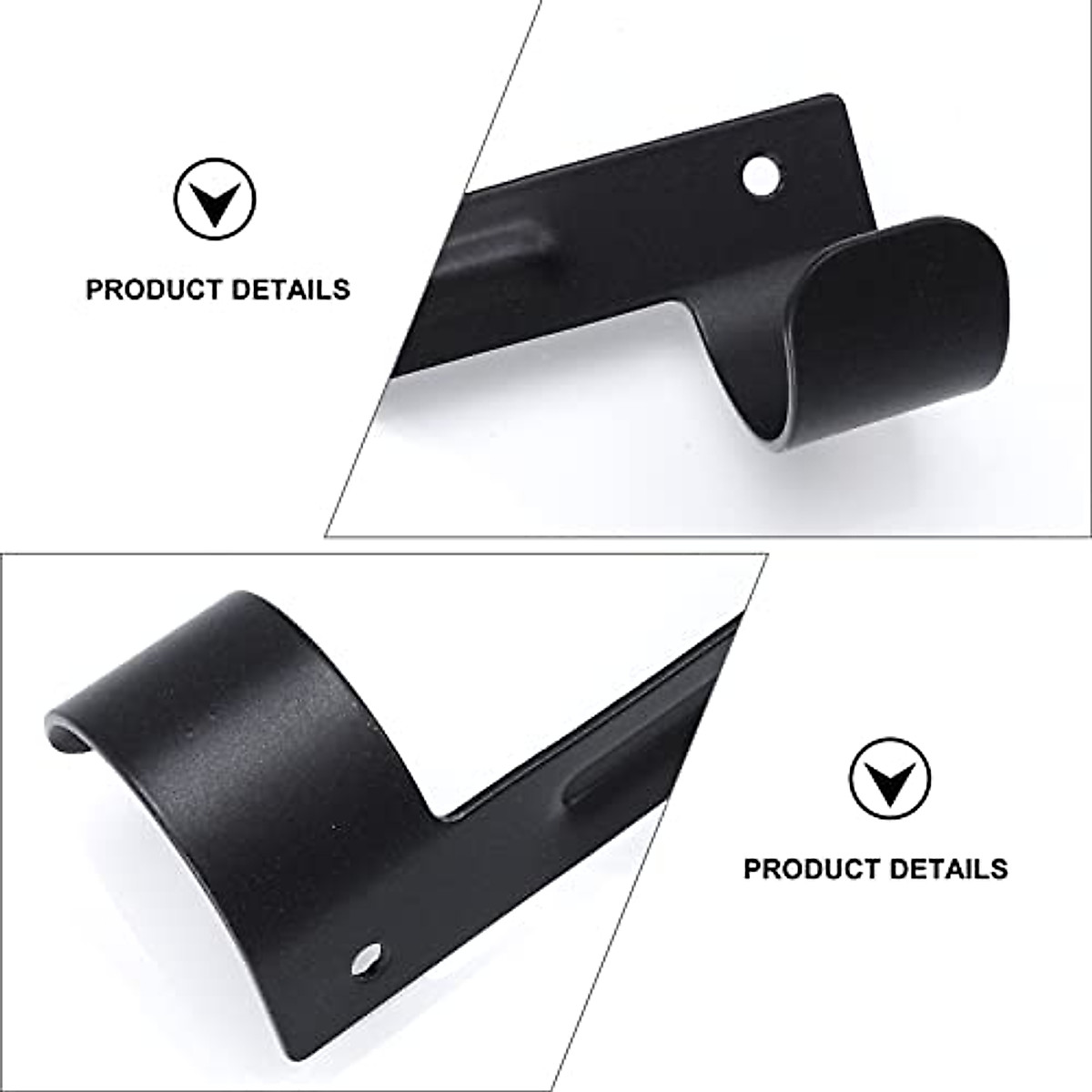 Housoutil Ironing Board Hanger Rack Ironing Board Shelf Storage Hanger Holder for Household