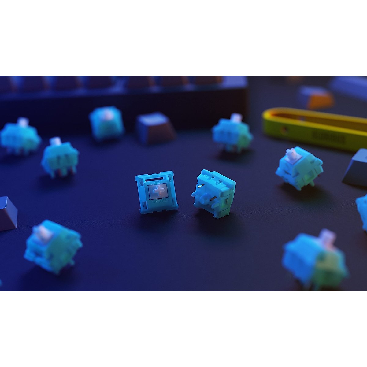 Glorious Lynx Switch (LUBED) - 36x Linear PCB Mounted 5 pin Switches for Mechanical Keyboard - Linear Keyboard Switches - Pre Lubed Switches