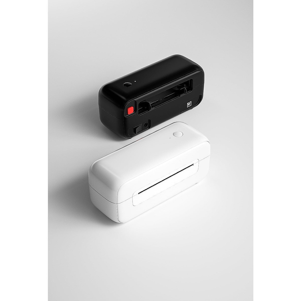 Thermal Label Printer, Shipping Label Printer 4x6, Commercial Direct Desktop Label Printer, Thermal Label Maker Compatible with Amazon, Ebay, Shopify, Etsy, UPS, USPS, FedEx (Black)