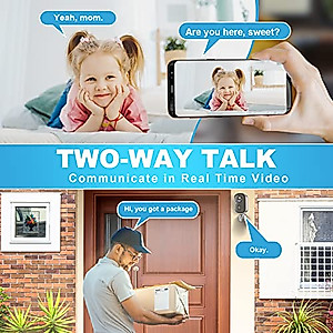 Wireless Indoor Camera for Security, 1080P Battery Powered Security Cameras Wireless Outdoor AI Motion Detection WiFi Home Camera with Siren, Spotlight, Color Night Vision,2-Way Talk, SD/Cloud Storage