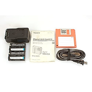 MVC-FD73 0.3MP MAVICA Digital Camera W/Charger, Manual, 2 Batteries