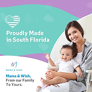 Mama & Wish Organic Nipple Cream - Breastfeeding Balm | Lanolin-free, Postpartum Essentials Safe for Nursing, Non-GMO (2 oz)