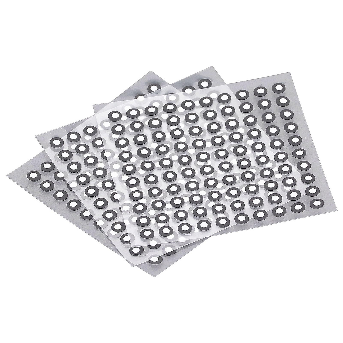 3 Sheets Scanner Positioning Points 3D Scanning Reflective Film Sticker Reference Marking Point 3mm ID 6mm OD Optical Tracking 3D Scanner Marker