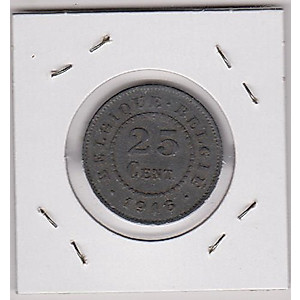 1916 Belgium Pattern Quarter Extremely Fine Details