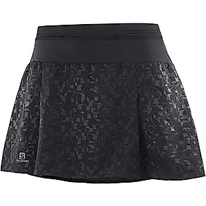 Salomon womens Skort Shorts, Black, Small