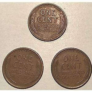 1941 P D S Lincoln Wheat Cent Penny Seller Very Fine