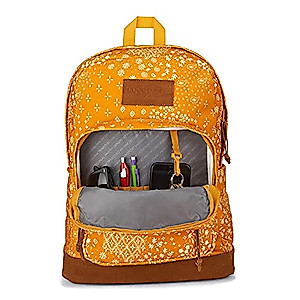 JanSport Right Pack Expressions Backpack - School, Work, Travel, or Laptop Bookbag with Water Bottle Pocket, Patchwork Prairie