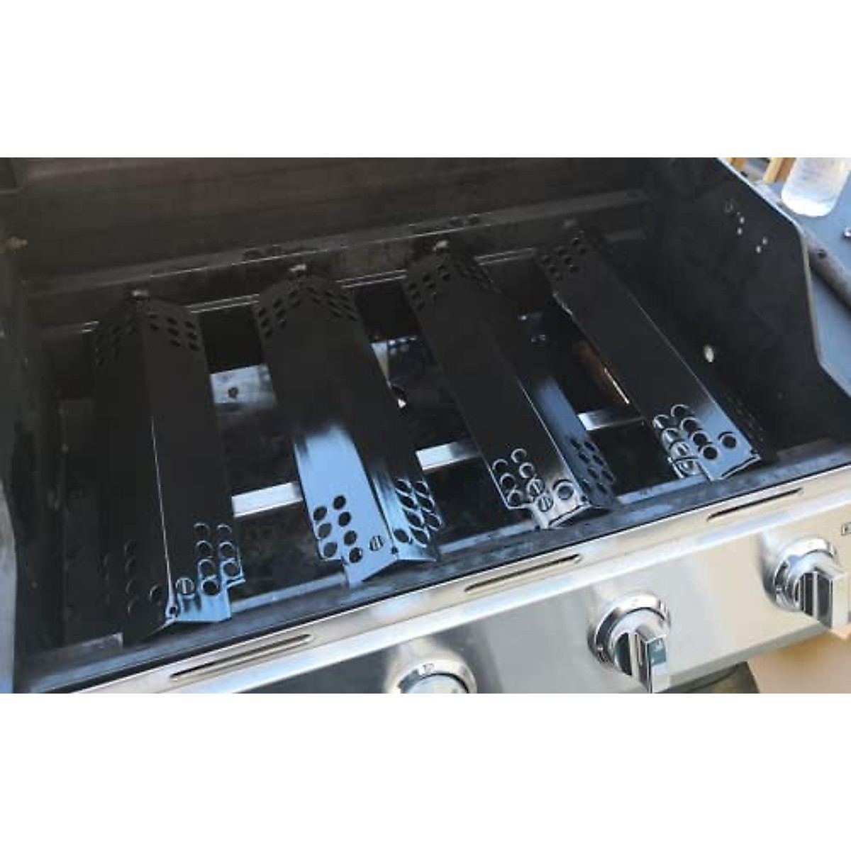 Uniflasy Grill Replacement Parts kit for Charbroil 463436215 463439914 463436214 463439915 463436213 G432-Y700-W1 467300115 463436214 G432-Y700-W1 G432-0078-W1 463432114 Grill Heat Plate, Burners