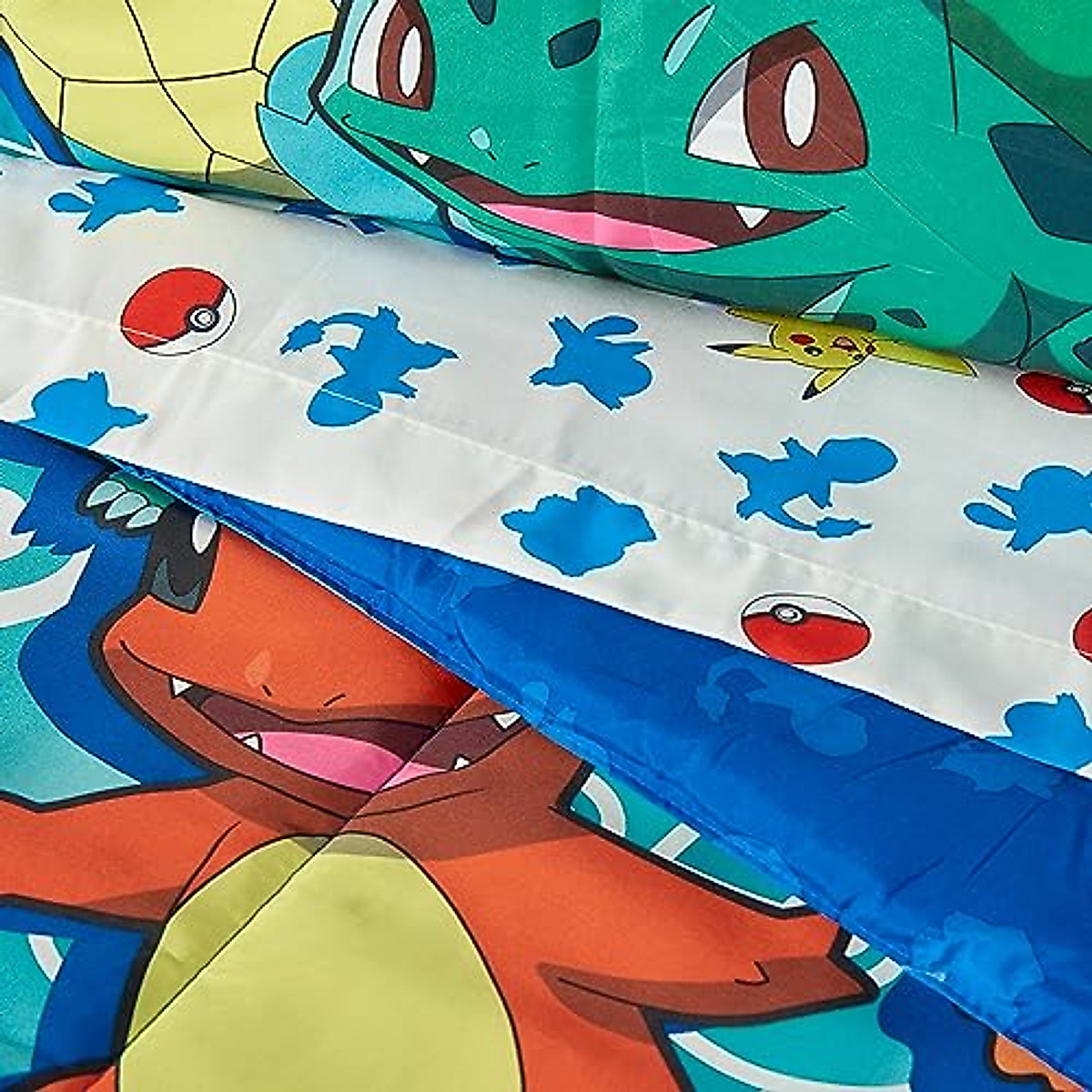 Northwest Pokemon Bed in a Bag Set, Full, First Starters