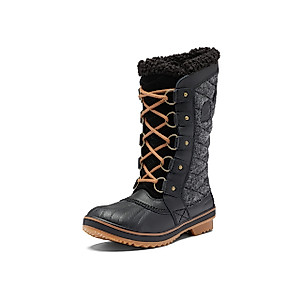 SOREL Women's Tofino ll Waterproof Boot - Black, Gum - 9.5