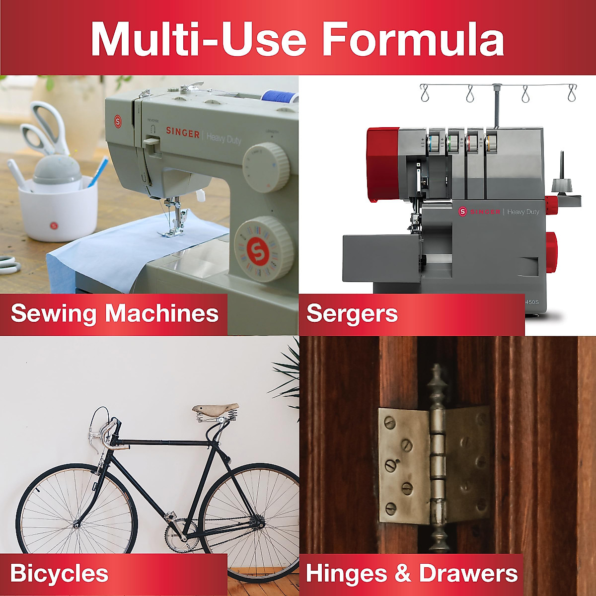 SINGER 2131E All Purpose Machine Oil, 4-Fluid Ounces