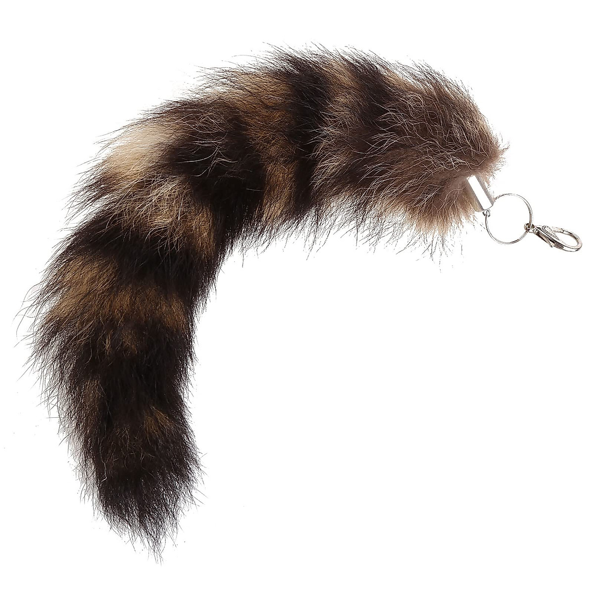 Ankexin for Key Ring Raccoon Coat Tails Chain Keychain Keyring Gift New