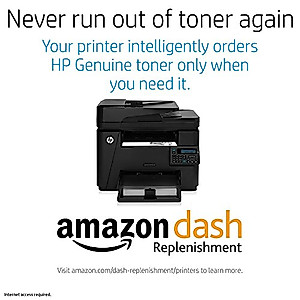 HP Laserjet Pro M225dn Monochrome Printer with Scanner, Copier and Fax, Amazon Dash Replenishment Ready (CF484A)