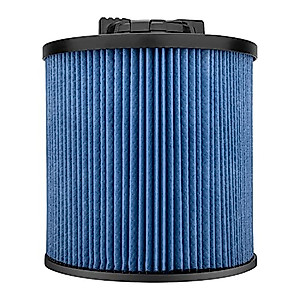 DeWalt DXVC6912 High Efficiency Cartridge Filter, Fit For 6-16 Gallon Shop Vacuum, Compatible With DeWalt DXV06P DXV09P DXV09PA DXV10P DXV10PL DXV10S DXV10SA DXV10SB DXV12P DXV14P DXV16P