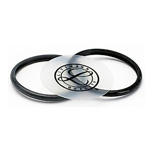 3M Health Care MMM 40013 Littman Stethoscope Spare Parts Kit for Classic II Infant Assembly, Includes Black Snap-on Rim, Floating Diaphragm, Grey Snap-On Rim (Pack of 10)