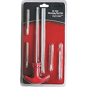 WINGS Air Gun Cleaning Rod Set for .177.22.25 (4.5mm, 5.5mm. 6.35mm) & Includes a jag Stud - for air Rifles and Pistols