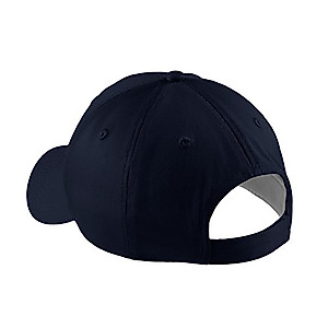Port & Company Five Panel Twill Cap-One Size (Navy)