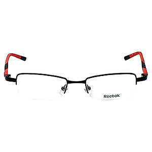 Reebok Designer Eyeglasses R1003 in Matte-Black 50mm DEMO LENS