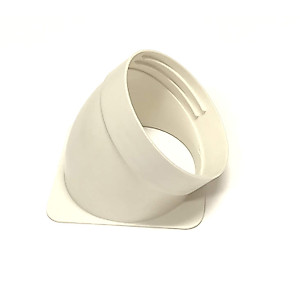 OEM Haier Air Conditioner AC Exhaust Hose Connector Elbow Originally For Haier CPD10XCL, CPRB08XCJ, HPD10XCM, CPN10XCJ, HPY08XCM