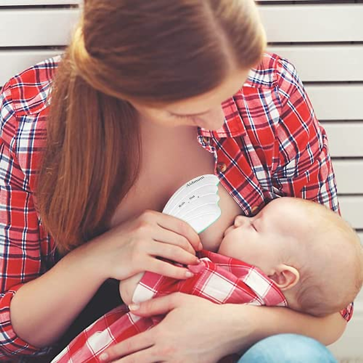 Aidmom Läctation Massager with Heat 2 Pack, Heat + Vibration 2-in-1 Postpartum Breastfeeding Essentials for Clogged Ducts, Mastitis, Improve Milk Flow, Engorgement