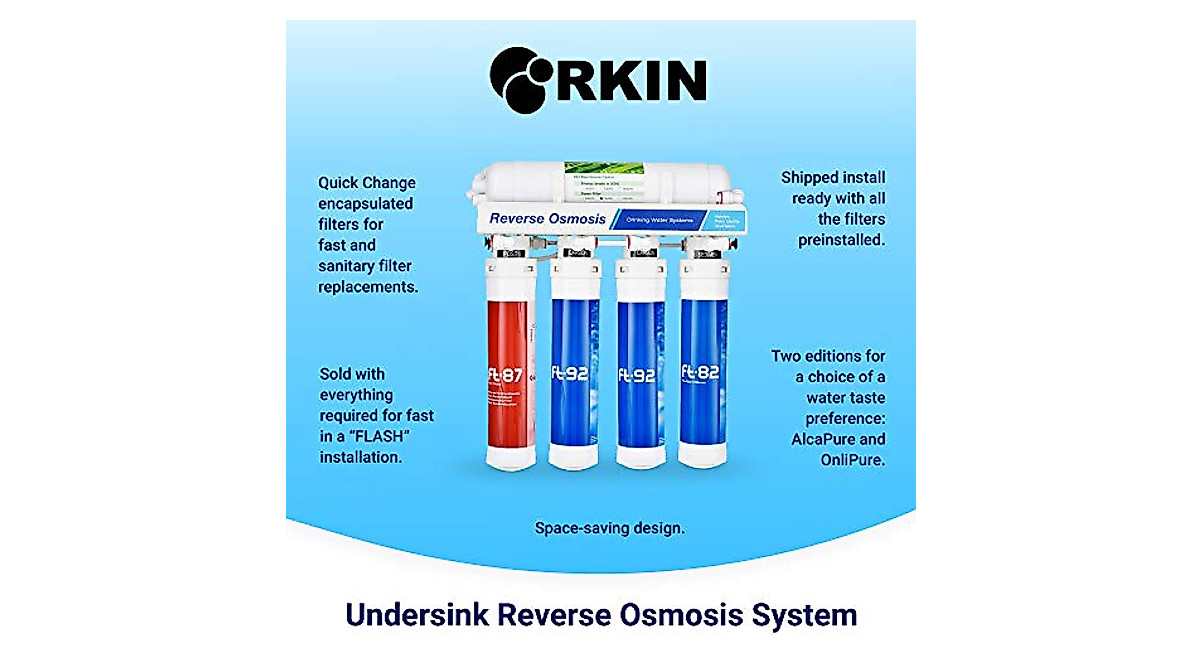 AlcaPure RO Under Sink Filter | Alkaline Pure Water for Home