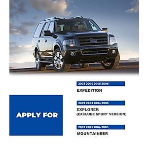 SW3929 Turn Signal Switch Compatible with 02-05 Explorer 03-06 Expedition Headlight Dimmer Switch, CBS-1172, 2L2Z13K359AAB