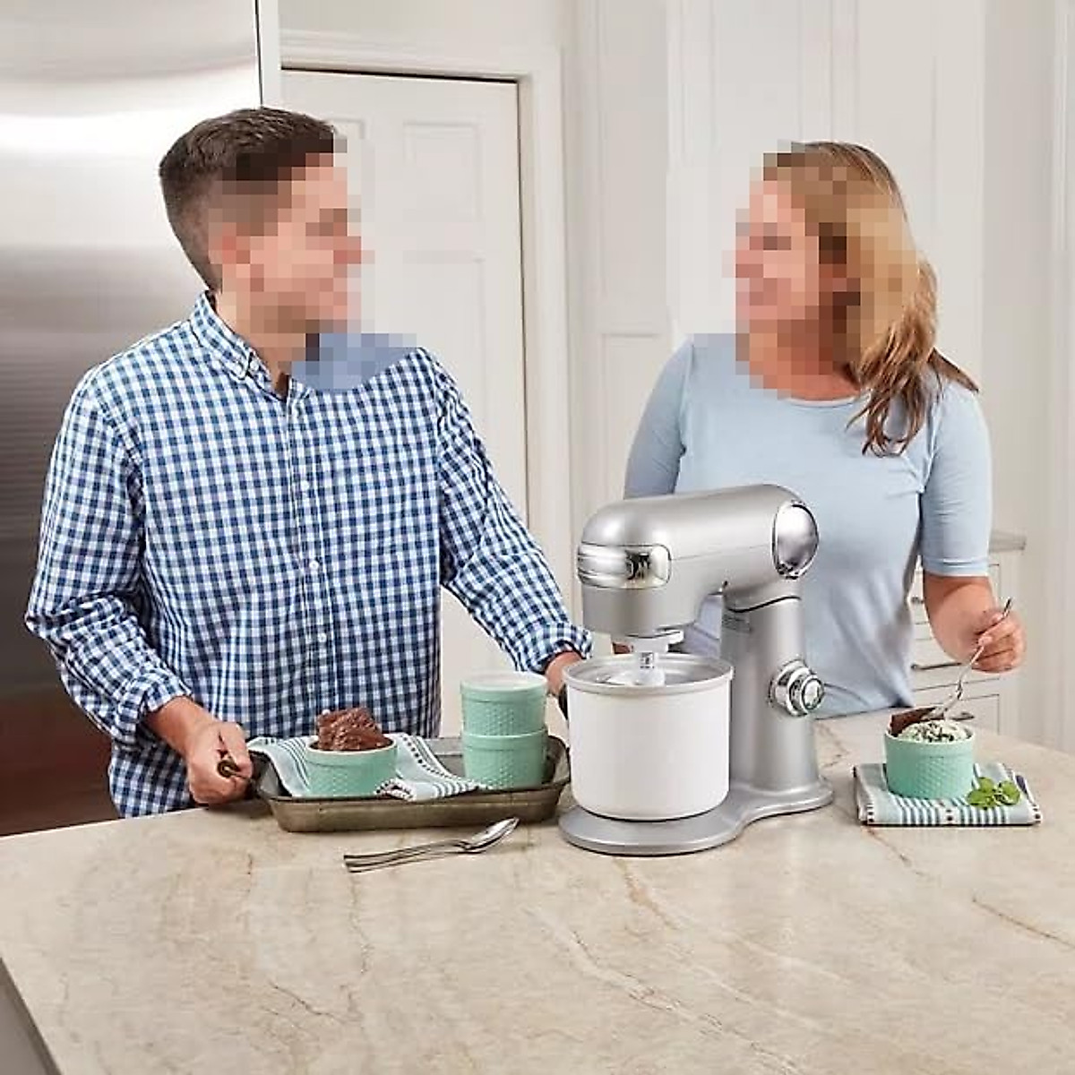 Ice Cream Maker Attachment for Stand Mixer