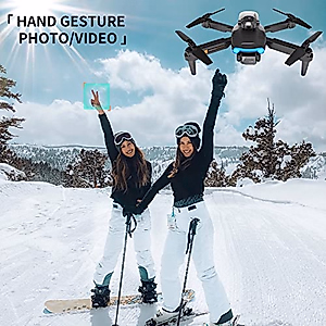 RiskOrb Drone with 1080P Dual Camera for Adults/Kids,FPV Foldable Quadcopter,Carring Bag,2 Batteries