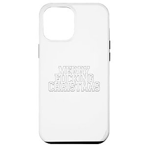 iPhone 14 Pro Max Merry Fucking Christmas Santa Holiday Mayhem Scrooge Ho Ho Case