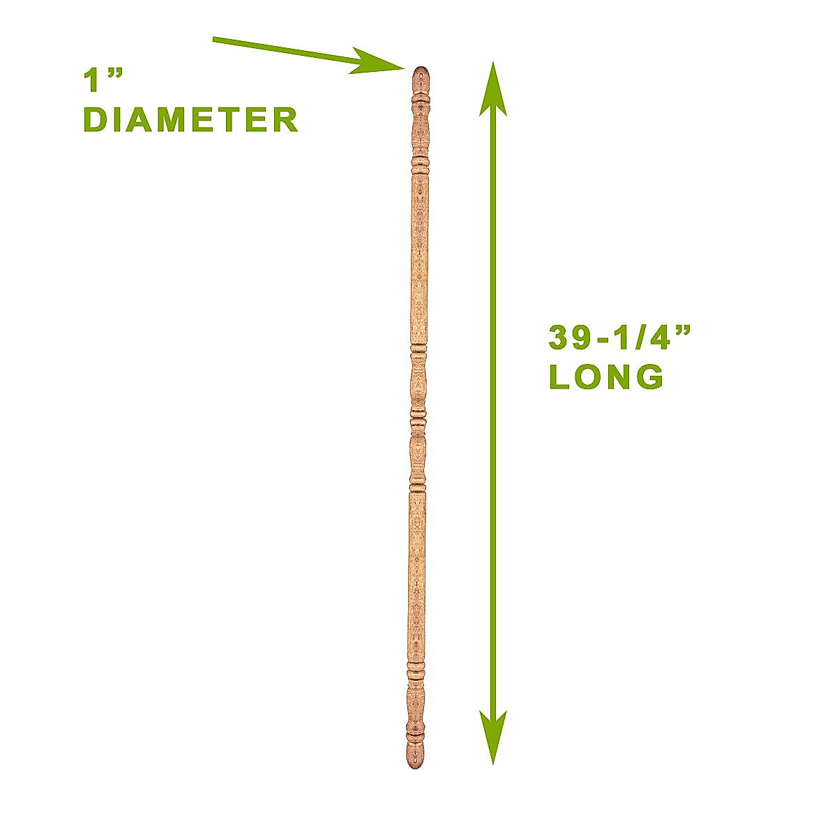 Renovators Supply Manufacturing Corner Protectors 39 1/4 in. Beechwood Edge Protector, Sanded Corner Guard