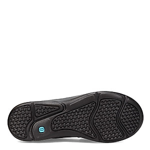 BZees Womens Jupiter Ballet Flat, Black, 9 US