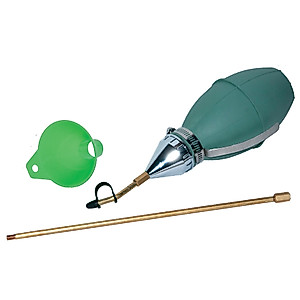 Puff-D 512 Puffy-D Bulb Insecticidal Duster, Heavy-Duty Dust Applicator for Pest Control, Green